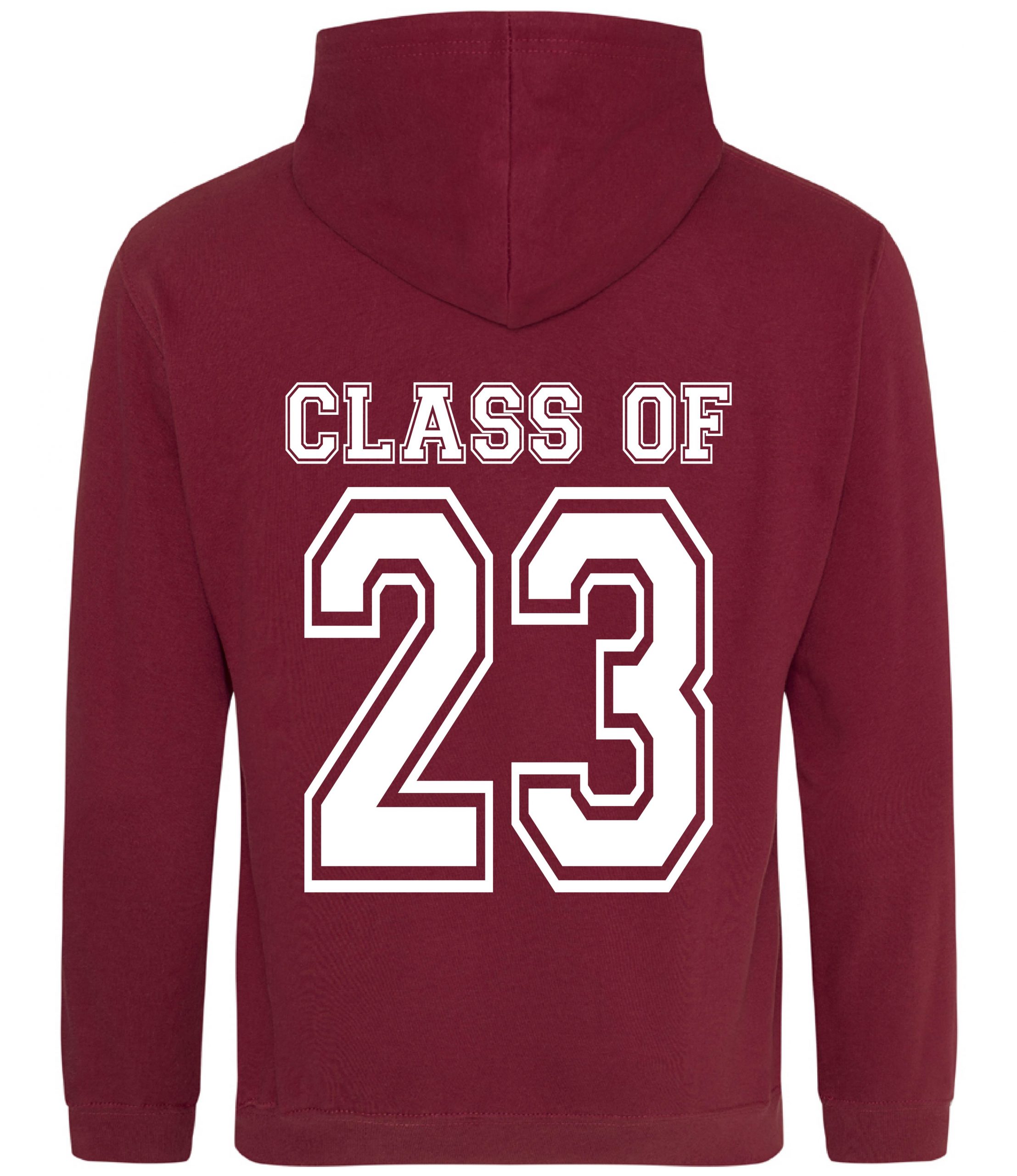 Class of 2023 Leavers Hoody Design 3 | Precious Times Shop